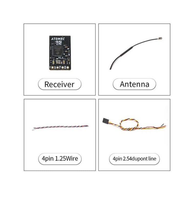 ATOMRC 2.4G ELRS FPV Receiver for FPV RC Toy – SKYZONEFPV