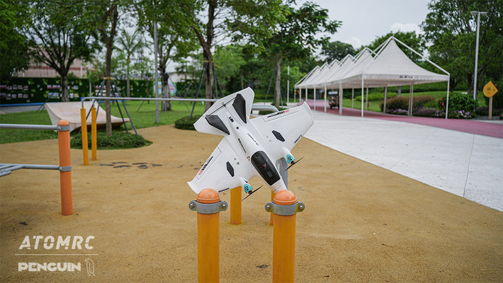 ATOMRC Penguin Fixed Wing RC Drone Outdoor Model Toys Twin Motor 750mm ...