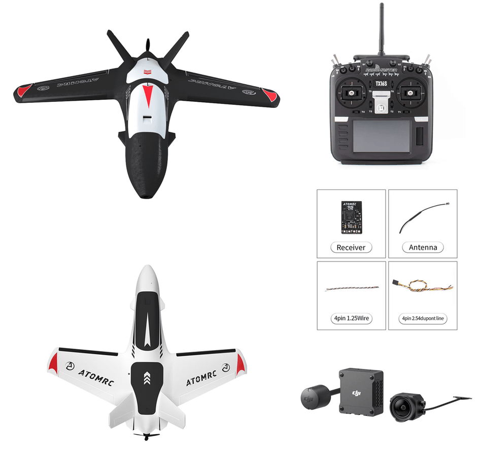 AtomRC FPV RC Fixed Wing Aircraft Airplanes Flying Wings – SKYZONEFPV